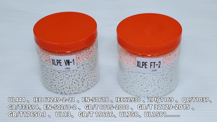 Rongfeng XLPE Compound Granules for Wires - Flame Retardant