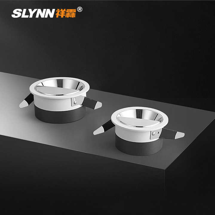 Ip20 Ceiling Aluminum Spotlight Surface Trimless Gu10 Led Cob Surface Mounted Recessed Led Light ...