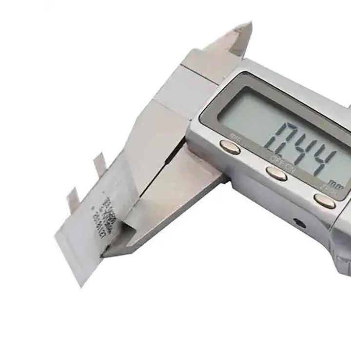0.5mm 1mm Thick Rechargeable Lipo Battery for Smart Cards