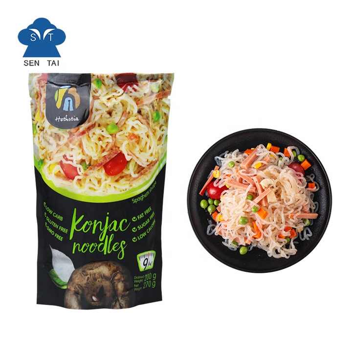 Konjac Pasta Shirataki Noodles - Gluten-Free, Low-Carb Fettuccine Style ...