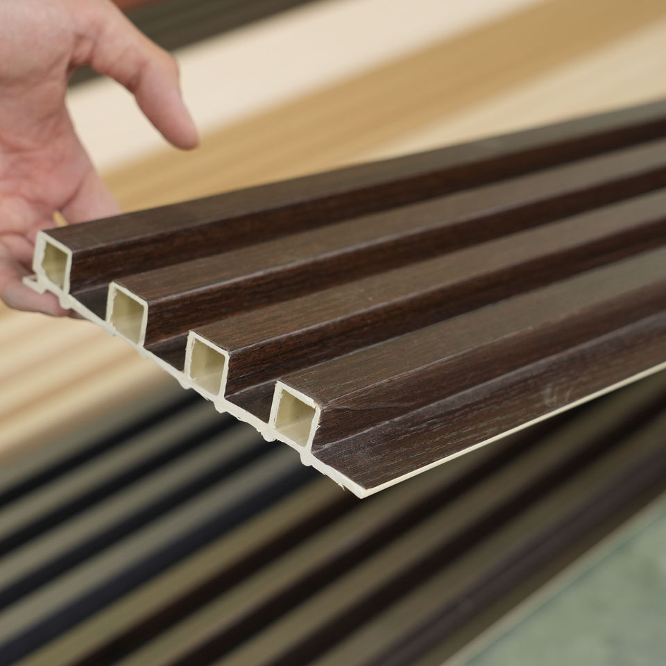 OEM Free Samples of the Grooved Wood-plastic Wall Panels Are Available ...