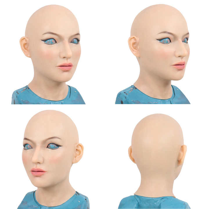 Silicone Mask - Realistic Female Face for Cosplay