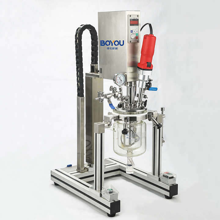 2 Liter Lab Vacuum Homogenizer Mixer for Cosmetics & Food