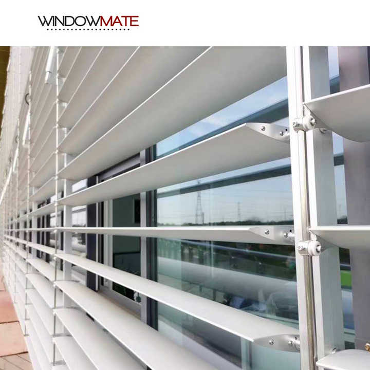 Customized Fixed /adjustable Louver Big Size Aluminum Sun Louvers/brise ...
