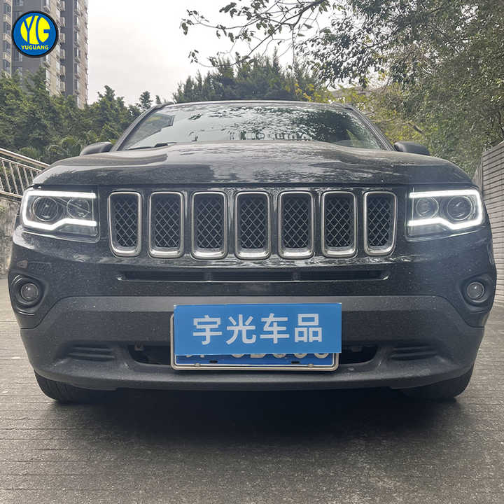 Jeep Compass LED Headlights with DRL - 2011-2015, Plug & Play OEM