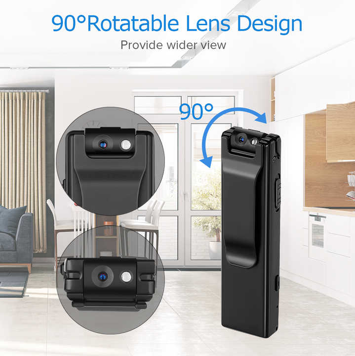 A3 Portable Mini Camera with Motion Detection & HD 1080P