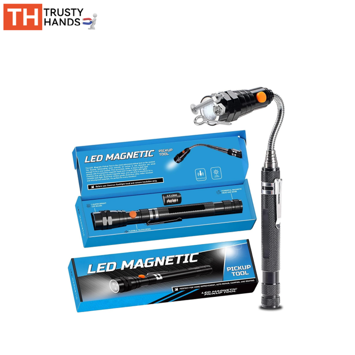 Telescopic LED Magnetic Flash Powerful Pick up Lights Led Magnetic Pick ...