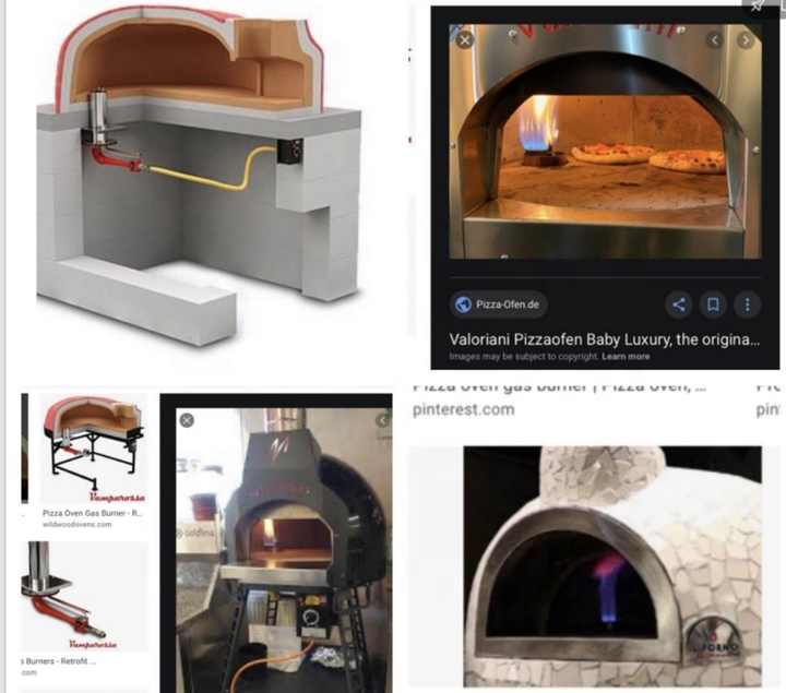 Sunlortech Temperature Control NPG LPG Gas Burner for Pizza Oven