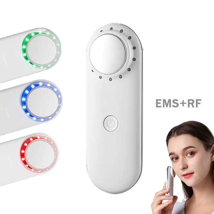 NEW 3 Color Cool and Hot Vibration Ionic Essence Infusion Face Beauty ...