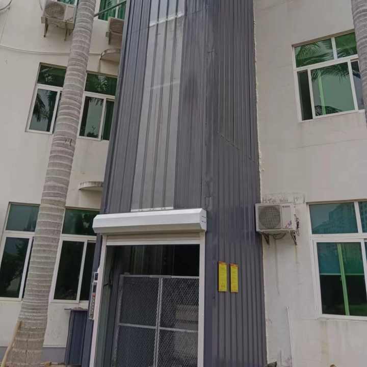 Swipe Card Activation Stationary Hydraulic Lift Platform 1 Ton 50 Ton ...