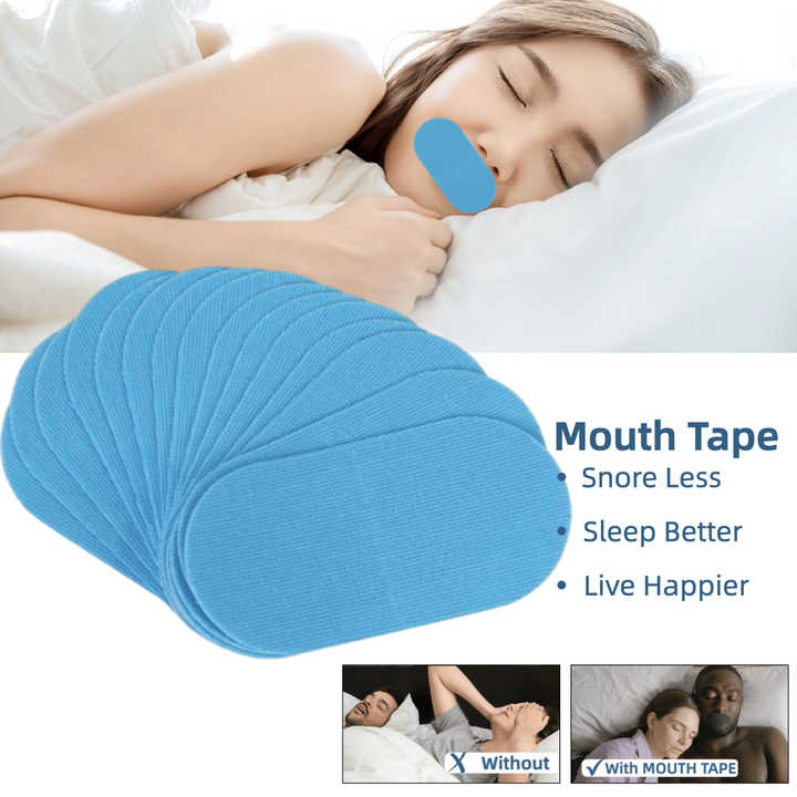 Closed Mouth Patch for Adults Anti-Snoring Patch for Sleeping, Anti-open Mouth Breathing,Shut ...