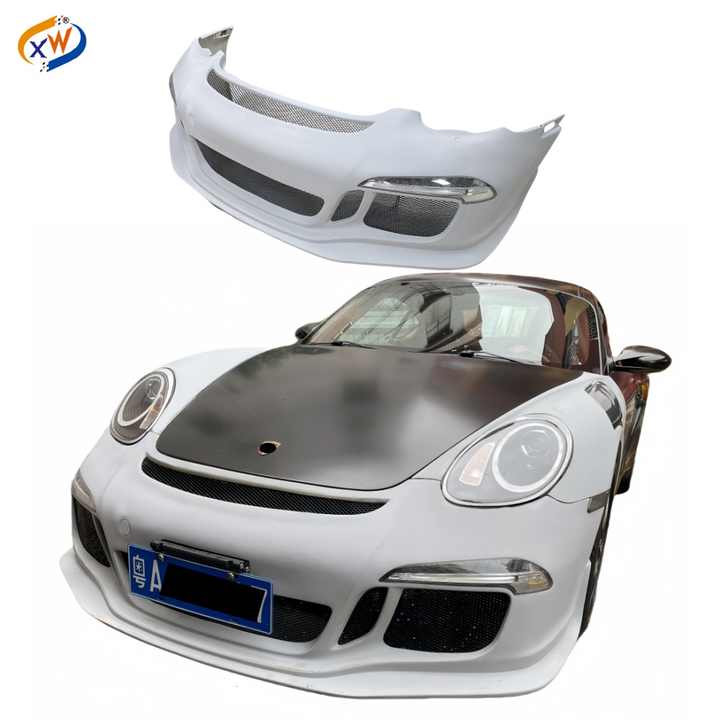 For Porsche Cayman 987 Boxster 987.2 Upgrade 991 GT3RS Body Kit Front ...