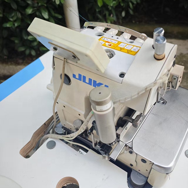 Used Industrial Overlock Sewing Machine - High-Speed Flat-Bed