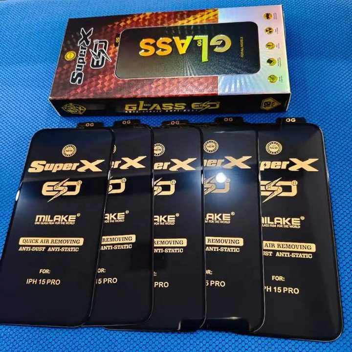 ESD Transparent Super X Screen Tempered Glass for Iphone