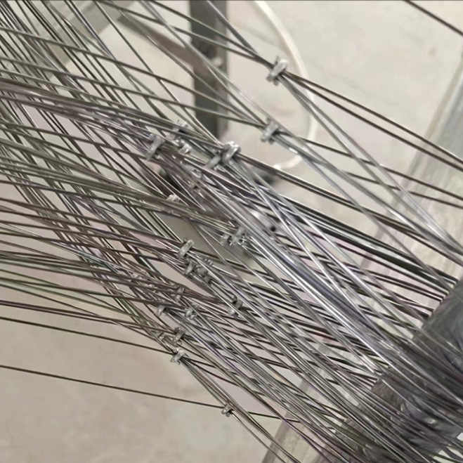 Low Visibility Barrier Defense Works Wire Trap Mesh Anti-Tank Mesh ...