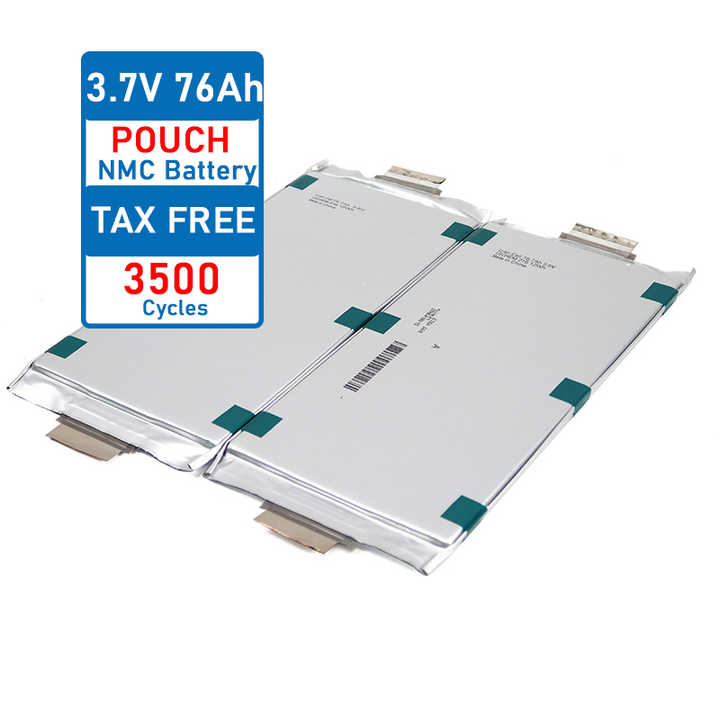 3.7v 76ah E76 78ah 73ah P76 NCM Li Polymer Battery for E-bikes