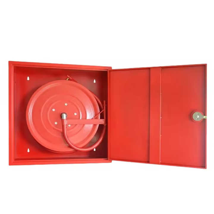 Heavy-Duty Wall-Mounted Fire Hose Reel Cabinet High-Pressure Flexible ...