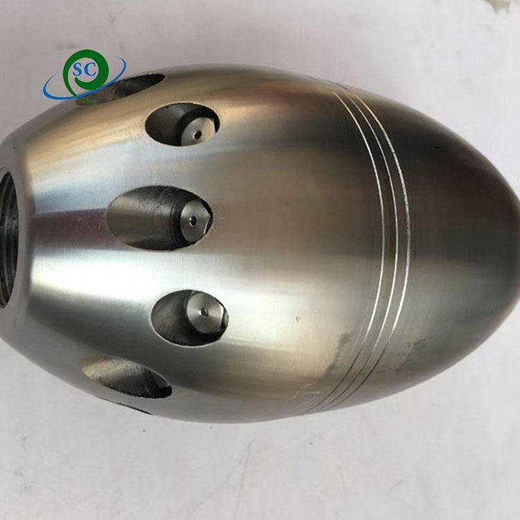 High Pressure Rotary Ceramic Core Sewer Ejector Drain Cleaning Nozzles ...