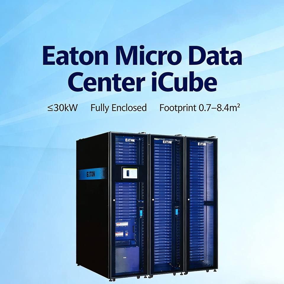 EATON Prefabricated MDC Efficient Cooling Low Latency Micro Data Center ...