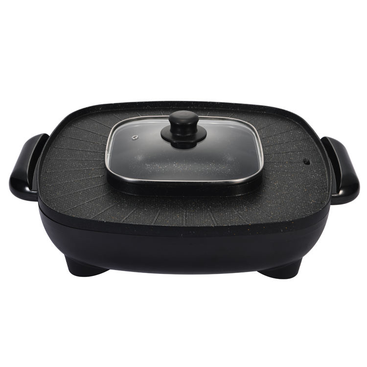 Multifunctional Separate Hot Pot Electrical Thai Suki Pot Bbq Grill ...