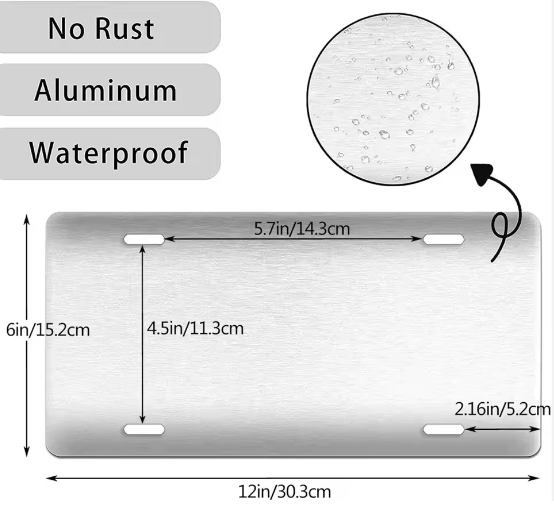 Seattle Seahawks Factory Custom Sublimation Team Color CAR License ...