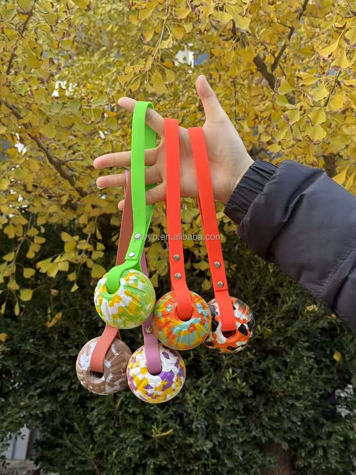 Eco-Friendly EVA Pet Toy Ball PVC Strip Durable Bite Resistant ...