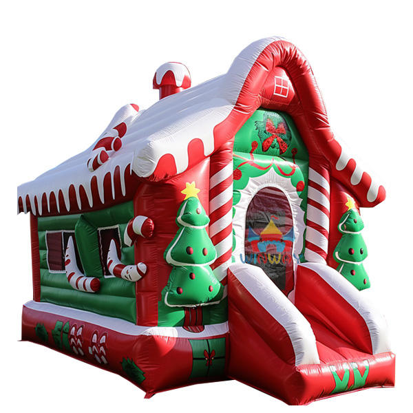 Christmas Theme Inflatable Bounce House, Christmas Jumping Castle ...