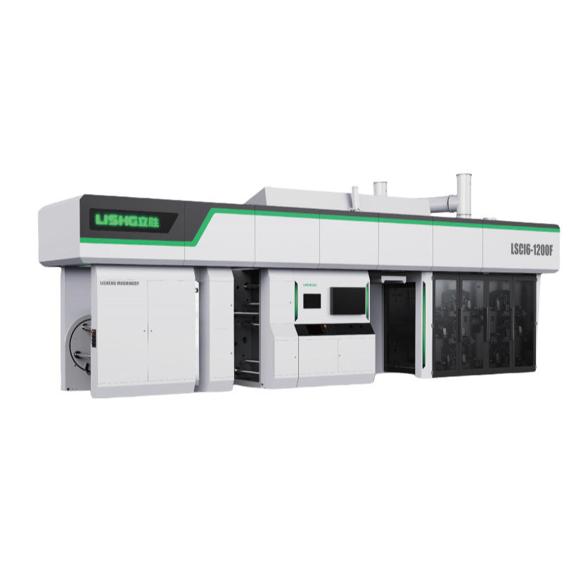 LISHENG Flexo Printing Machine - 400m/min Gearless Sleeve