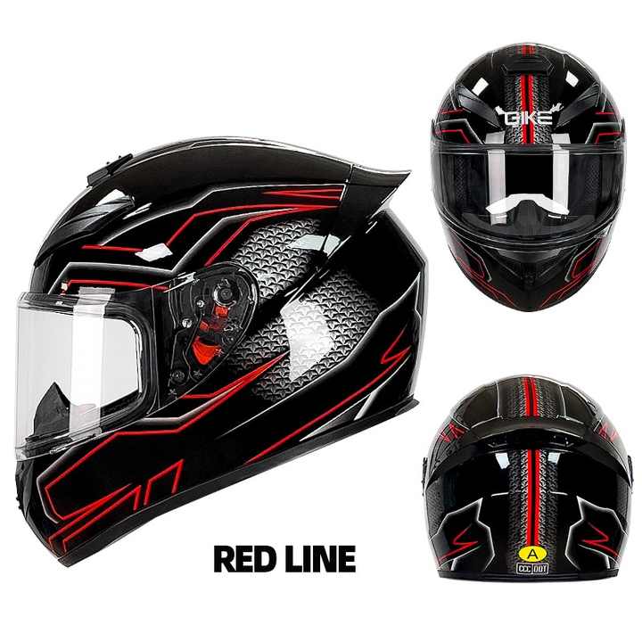 Customized Logo Helmets Factory Multiple Colour Unisex Full Face Motor ...
