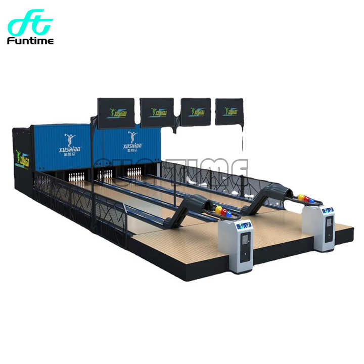 Home Bowling Machine - 2 Lane Arcade Simulator Custom Alleys