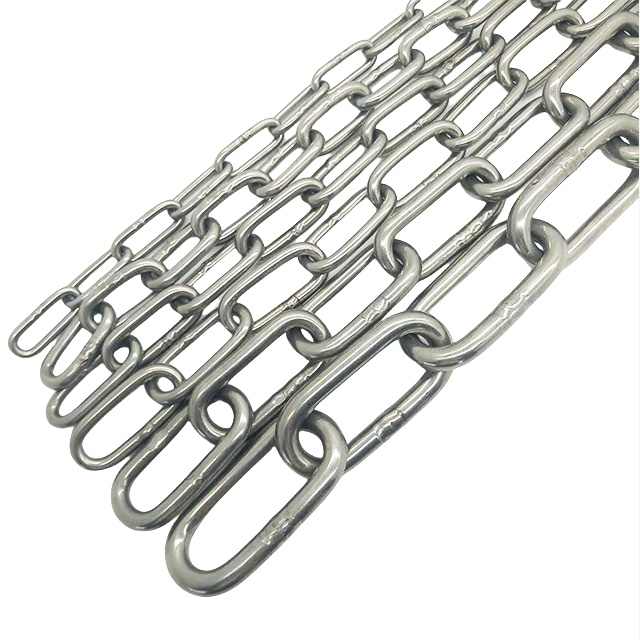 Customized Stainless Steel 304/316 DIN763 Standard Long Link Chain for Lifting| Alibaba.com