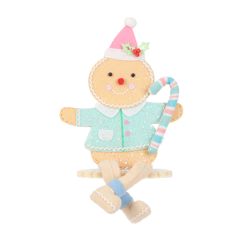Manufactory Wholesale Shop Red Gingerbread Doll Christmas Ornaments ...