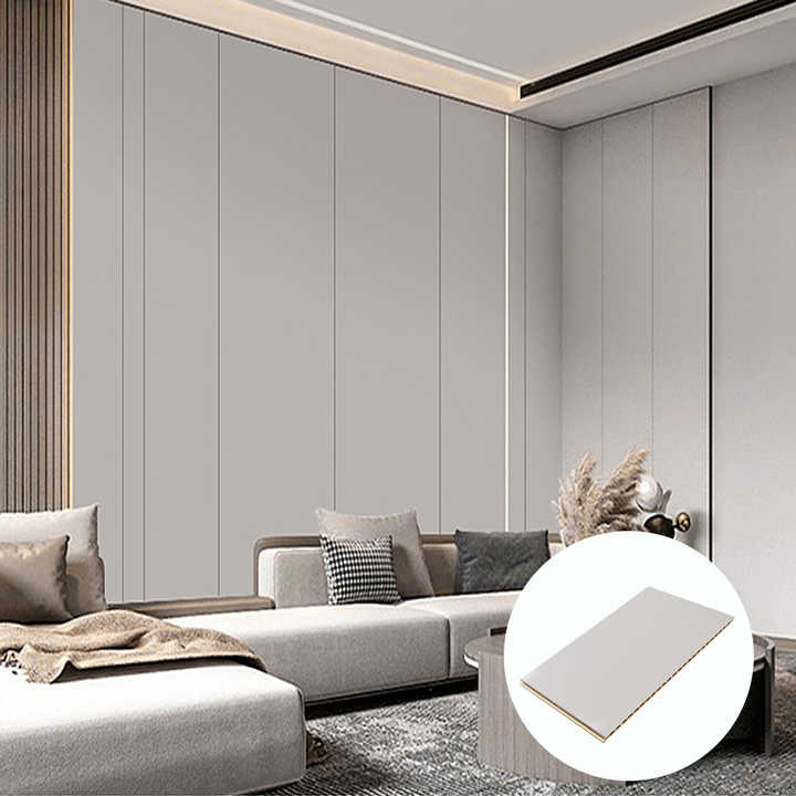 Bamboo Wood Fiber Wall Panel Engineering Plate Seamless Splicing Wall ...