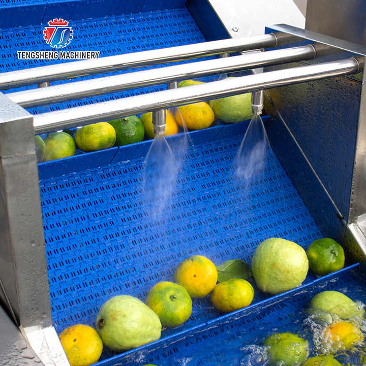 Fruit and Vegetable Bubble Washer air bubble washer Automatic Cleaning ...