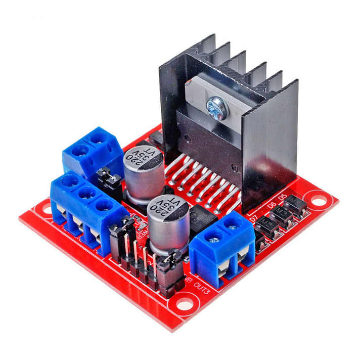L298N Motor Driver Controller Board for Smart Cars & Robots