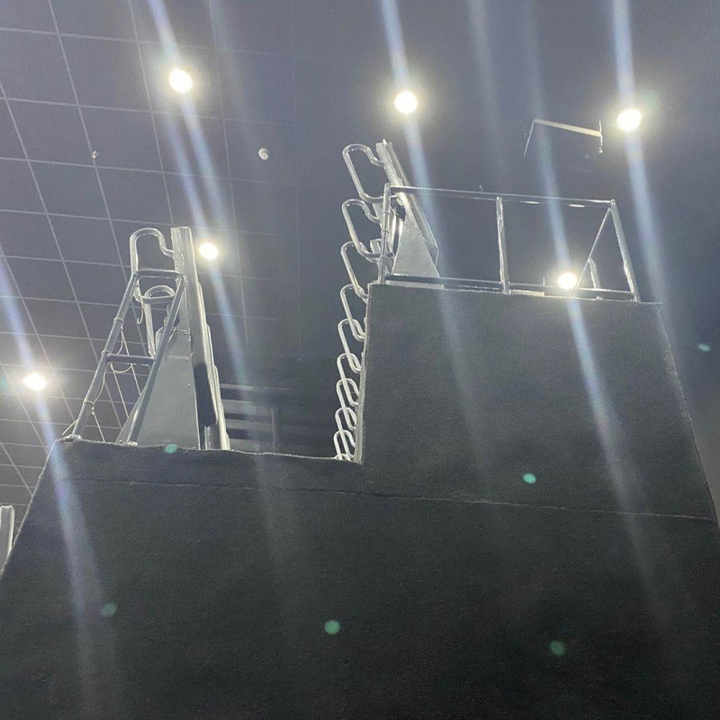 Hydraulic Scissor Lift Turntable Stage Platform Revolving Turntable ...
