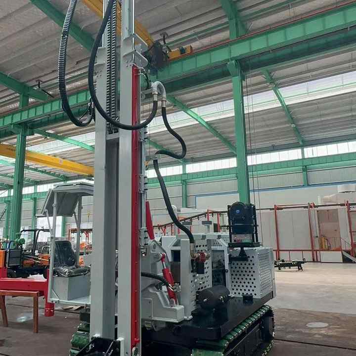 TZ536 Crawler Solar Pile Driver - Efficient PV Plant Construction