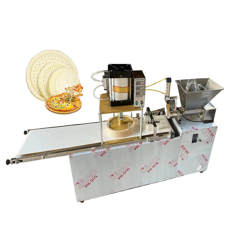 Automatic Naan Bread Dough Press Machine Pizza Pastry Press Molding ...