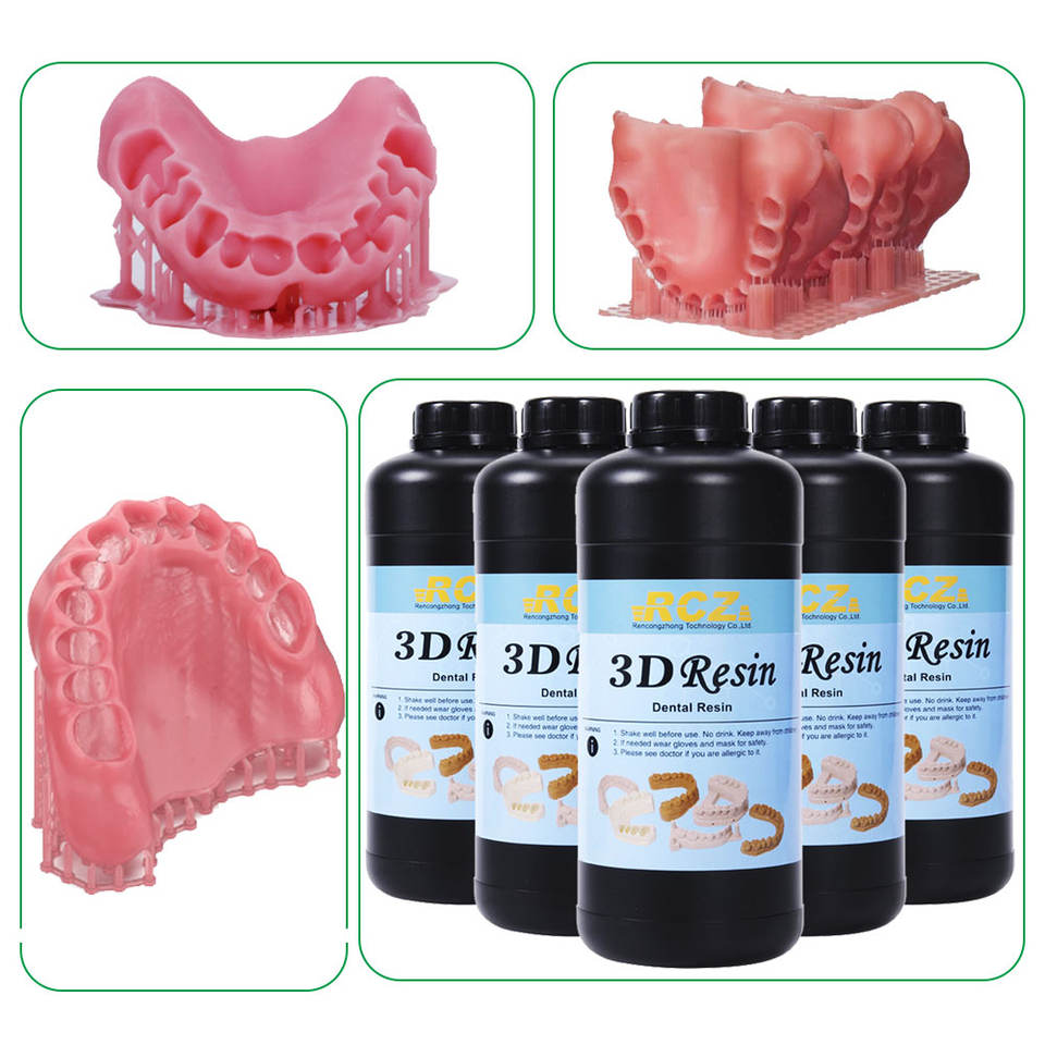 RENCONGZHONG High Precision Biocompatibility Denture Base Resin Dental ...