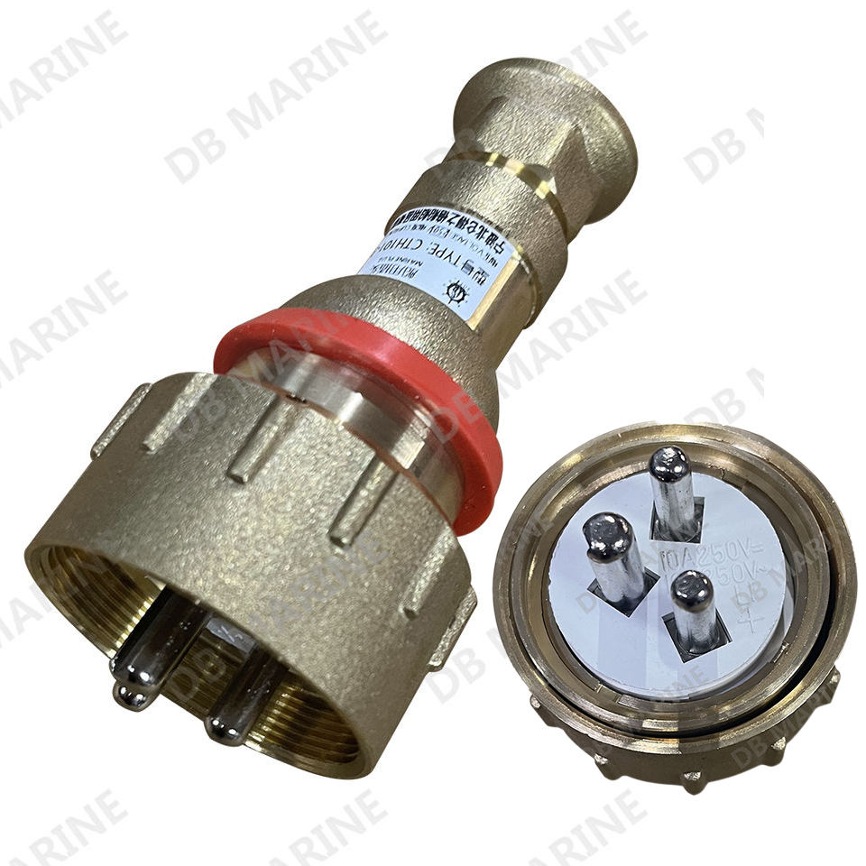 IMPA 792886 Type HNA Watertight 3-Pin Industrial Plugs & Receptacles ...