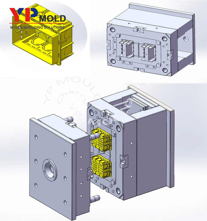 Customized Waterproof Enclosure Power PVC Electrical Junction Box ...