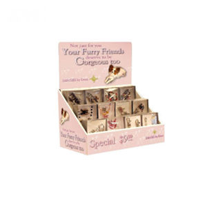 Buy Freestanding cardboard business card display with Custom Designs ...