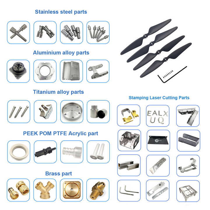 Custom Brass & Stainless Steel CNC Machining Service with Sheet Metal Bending Laser Cutting ...