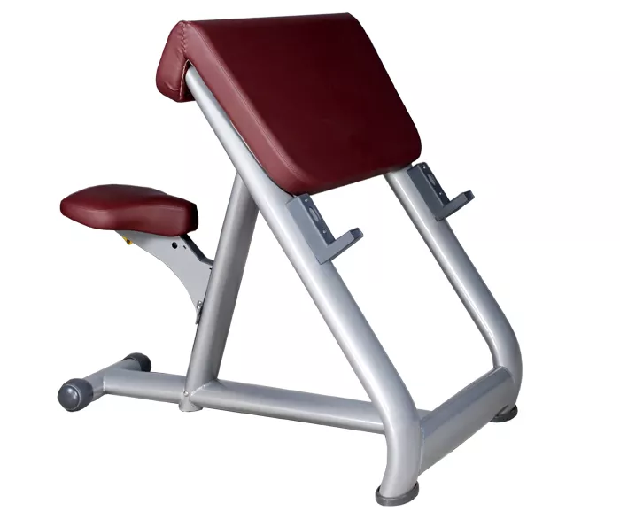 YG FITNESS YG-2026 Commercial Scott Bench Machine Steel Preacher Bench ...