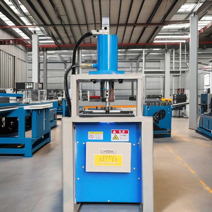 Hydraulic Press Punching Pipe Cutting Eye Machine