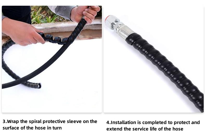 Spiral Protective Sleeve/hose Guard For Hydraulic Protection Hose Pipe ...