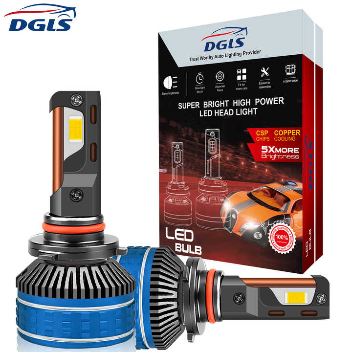 DGLS 2025 New Set V21 130W 13000LM Led Headlight Bulbs 24v High Low Beam Lamp H4 H7 H11 9005 ...