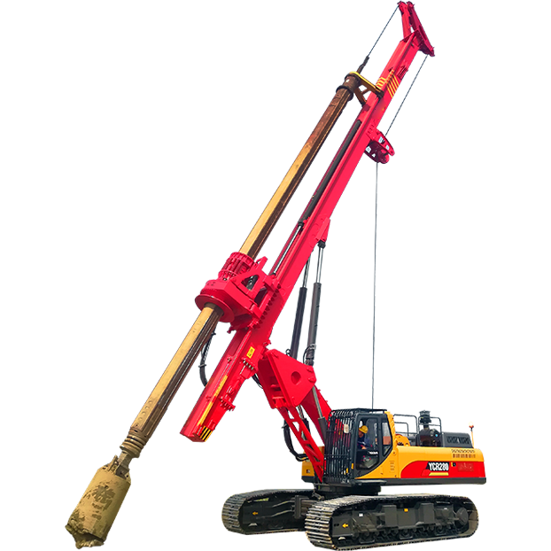 New 2000mm Drilling Diameter Oil Rotary Drilling Rig YCR280D with 80m ...