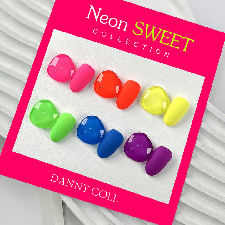 OEM Summer Color High Pigment Neon Gel Polish Set Wholesale