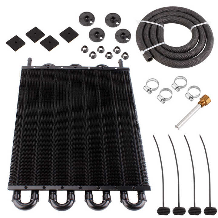 4 Row 6 Row 8 Row Fit for Radiator Remote Transmission Aluminum Oil ...